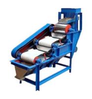 China 2300 KG Stainless Steel Dry Low Intensity Small Magnetic Separator for Iron Ore Exported for sale