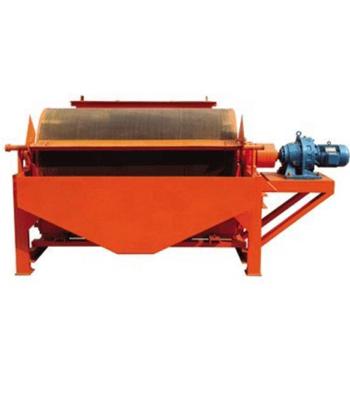 China 400*600mm Cylinder Size Black Silica Sand Dry Wet Drum Permanent Magnetic Separator for sale