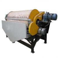 China 400*600mm Cylinder Size Black Silica Sand Dry Wet Drum Permanent Magnetic Separator for sale