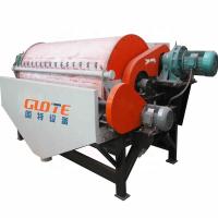 China 400*600mm Cylinder Size Black Silica Sand Dry Wet Drum Permanent Magnetic Separator for sale