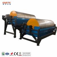 China 400*600mm Cylinder Size Black Silica Sand Dry Wet Drum Permanent Magnetic Separator for sale