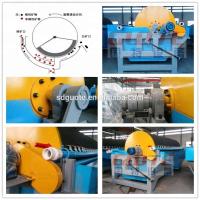 China 2350 KG Wet Process Low Intensity Mineral Separator Dry Magnetic Drum Separator With Gauss for sale