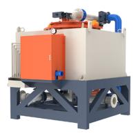China Slurry Density 10-40 Wet High Intensity Magnetic Separator for Quartz/Feldspar/Clay for sale