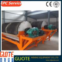 China Non Metallic Mineral Drum Agglomerator and Magnetic Separator for Beneficiation Plant for sale