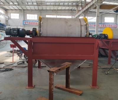 China Video Outgoing-Inspection Drum Magnetic Separator Machine for Iron Impurity Removal for sale