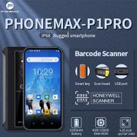 China Distance Sensor MT6762D Barcode Scanner PDA With LCD For Scanning Performance for sale