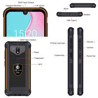 China Unbreakable Rugged Phone 10000mah Most Indestructible Smartphone 4GB RAM for sale