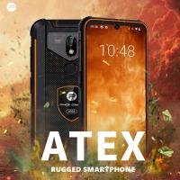 China 128G Rugged ATEX Rated Phone 10000mah 6inch for sale