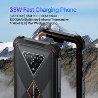 China 10000mAh M10 Ruggedized Cell Phones IP68 Waterproof Shockproof Phone for sale
