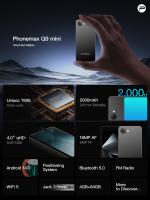 China 5.0 WIFI/Bluetooth Double SIM Smartphone with Unisoc T606 Processor for sale