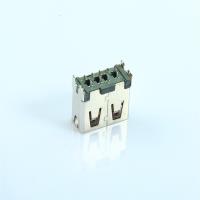 China Vertical 180-degree DIP female socket of USB3.2 Type-A connector, 10G GEN2, plug and receptacle set for sale