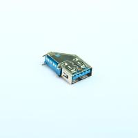 China USB 3.2  3.1 Gen2 Type A Female Connector, Vertical Side Entry SMT Socket, Straight Edge 10Gbps PCB Mount Receptacle for sale