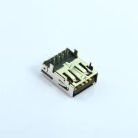 China USB 3.2 Gen2 Type A Female Connector, Vertical Side Entry SMT Socket, Straight Edge 10Gbps PCB Mount Receptacle for sale