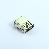 China USB 3.2 Gen2 Type A Female Connector, Vertical Side Entry SMT Socket, Straight Edge 10Gbps PCB Mount Receptacle for sale