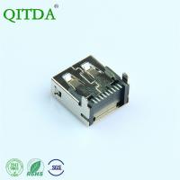 China USB3.0 Type A Female Connector, 90° Horizontal SMT Front Foot Surface Mount Shielded Socket, 5Gbps PCB SMD Receptacle for sale