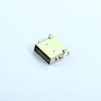China Short Body Sink Recessed H2.55mm USB 3.0 Type A Female Connector, Horizontal Double Row DIP PCB Mount 5Gbps Shielded Socket for sale