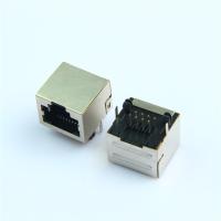 China RJ45 8P8C Right Angle Jack, Shielded Keystone Female Connector with No LEDs, Network Ethernet Interface – for Industrial & Commercial Applications for sale