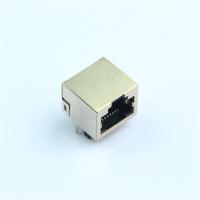 China RJ45 8P8C Right Angle Jack, Shielded Keystone Female Connector with No LEDs, Network Ethernet Interface – for Industrial & Commercial Applications for sale