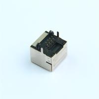 China RJ45 8P8C Right Angle Jack, Shielded Keystone Female Connector with No LEDs, Network Ethernet Interface – for Industrial & Commercial Applications for sale