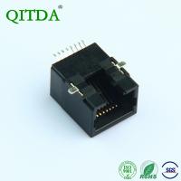 China RJ45 Ultra-Thin SMT Jack – 4P4C / 6P6C / 8P8C / 10P10C, Surface Mount Modular Socket for Network Ethernet Applications for sale
