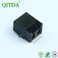 China RJ45 Ultra-Thin SMT Jack – 4P4C / 6P6C / 8P8C / 10P10C, Surface Mount Modular Socket for Network Ethernet Applications for sale
