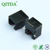 China RJ45 Ultra-Thin SMT Jack – 4P4C / 6P6C / 8P8C / 10P10C, Surface Mount Modular Socket for Network Ethernet Applications for sale