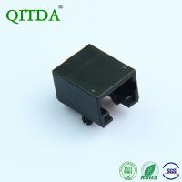 China RJ45 Ultra-Thin SMT Jack with Mushroom Feet – 4P4C / 6P6C / 8P8C / 10P10C, Shielded Modular Socket for Network Ethernet Applications for sale