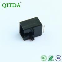 China RJ45 Ultra-Thin SMT Jack with Mushroom Feet – 4P4C / 6P6C / 8P8C / 10P10C, Shielded Modular Socket for Network Ethernet Applications for sale