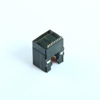 China H10.5 Ultra Thin Single Port 10P10C RJ50 RJ45 Female Full SMT Connector, Unshielded Empty Shell No Transformer No LED Ethernet PCB Jack for sale