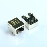 China H11.7mm Low Profile Horizontal SMT 10P8C RJ45 Female Connector, Nickel Metal Shielded Empty Housing No Transformer No LED Ethernet Jack for sale