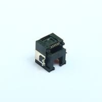 China RJ11 12‑layer low‑profile SMT female socket, non‑LED 6P6C connector, network jack, telephone port for sale