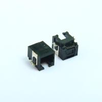 China RJ11 12‑layer low‑profile SMT female socket, non‑LED 6P6C connector, network jack, telephone port for sale