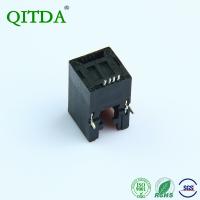 China RJ11-12 4P4C Surface Mount Phone Socket, H11.5 Full Plastic RJ11 Telephone Port with SMT Pins for PCB for sale