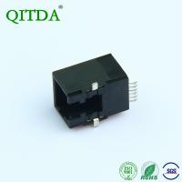 China RJ12 RJ11 Ultra Thin Telephone Jack H11.5 Full Plastic SMT Female Connector 6P6C Modular Socket for sale
