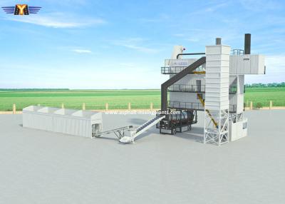 China 1 Ton 80T/H Containerized Mobile Hot Mix Asphalt Plant for sale