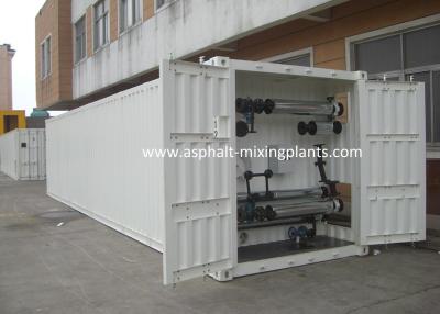 China 219 Screw Bitumen Mixing Plants Powder Tank With Level Meter for sale