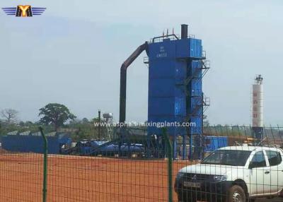 China LB1500 120T/H Mobile Asphalt Mixing Plant , Freeway Bitumen Hot Mix Plant for sale