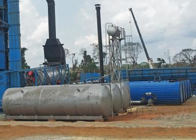 China 40HQ Container BV 50T Asphalt Tank Heavy Oil And Natural Gas Heating Asphalt Mixing Plant Component for sale