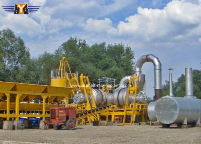 China 60TPH Mobile Asphalt Mixing Plant Batch Type PLC Programmable Centralized Control for sale
