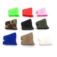 China 56cm Silicone Rubber Grip Sleeve Gloves Camouflage  Anti Slip Thin Rubber for sale