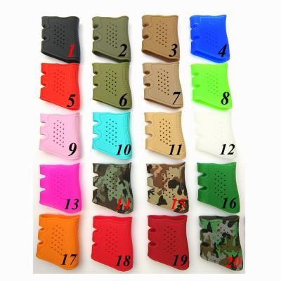 China Anti Slip Silicone Rubber Grip 10 Pcs Washable Rubber Handle Sleeve for sale