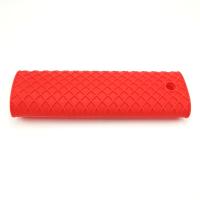 China Custom Food Grade Silicone Rubber Grip Cover Anti Slip Rubber Handle Grip Sleeve for sale