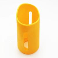 China Silicone Purple Rubber Grip Bottle Cup Grip Heat Resistant Sleeve Grip Holder for sale