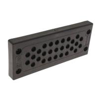 China PC PA Cable Entry Plate Wheel Barrow Custom Plastic Parts Fabrication for sale