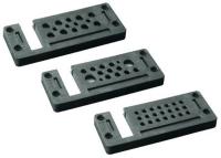 China PC PA Cable Entry Plate Wheel Barrow Custom Plastic Parts Fabrication for sale