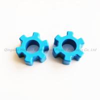 China Custom Injection Plastic Spare Parts, Plastic Plum Gear, Cushion, Coupling Spider Coupling  Plastic Cog for sale
