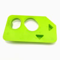 China Moulding Cutting Custom Plastic Parts 0.05mm Tolerance Fabricated Plastic Parts for sale