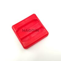 China ABS  Custom Plastic Parts Two Color Plastic Injection Parts Overmolding for sale