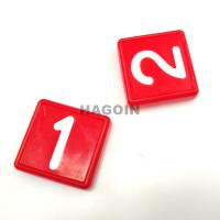 China ABS  Custom Plastic Parts Two Color Plastic Injection Parts Overmolding for sale