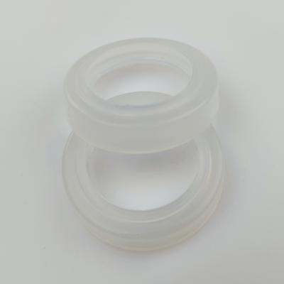 China Transparent Custom Silicone Gaskets  Customized Logo  Made Rubber Gaskets for sale